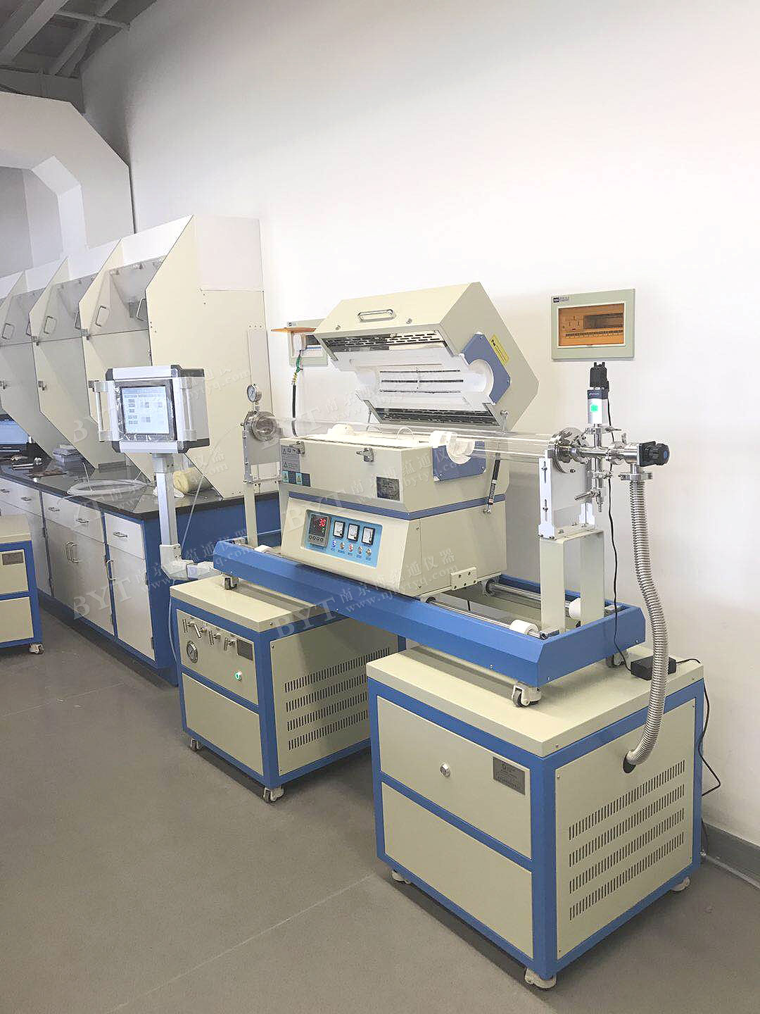 一键式操作 CVD系统 在上海工业大学-成功案例-南京博蕴通仪器科技有限公司